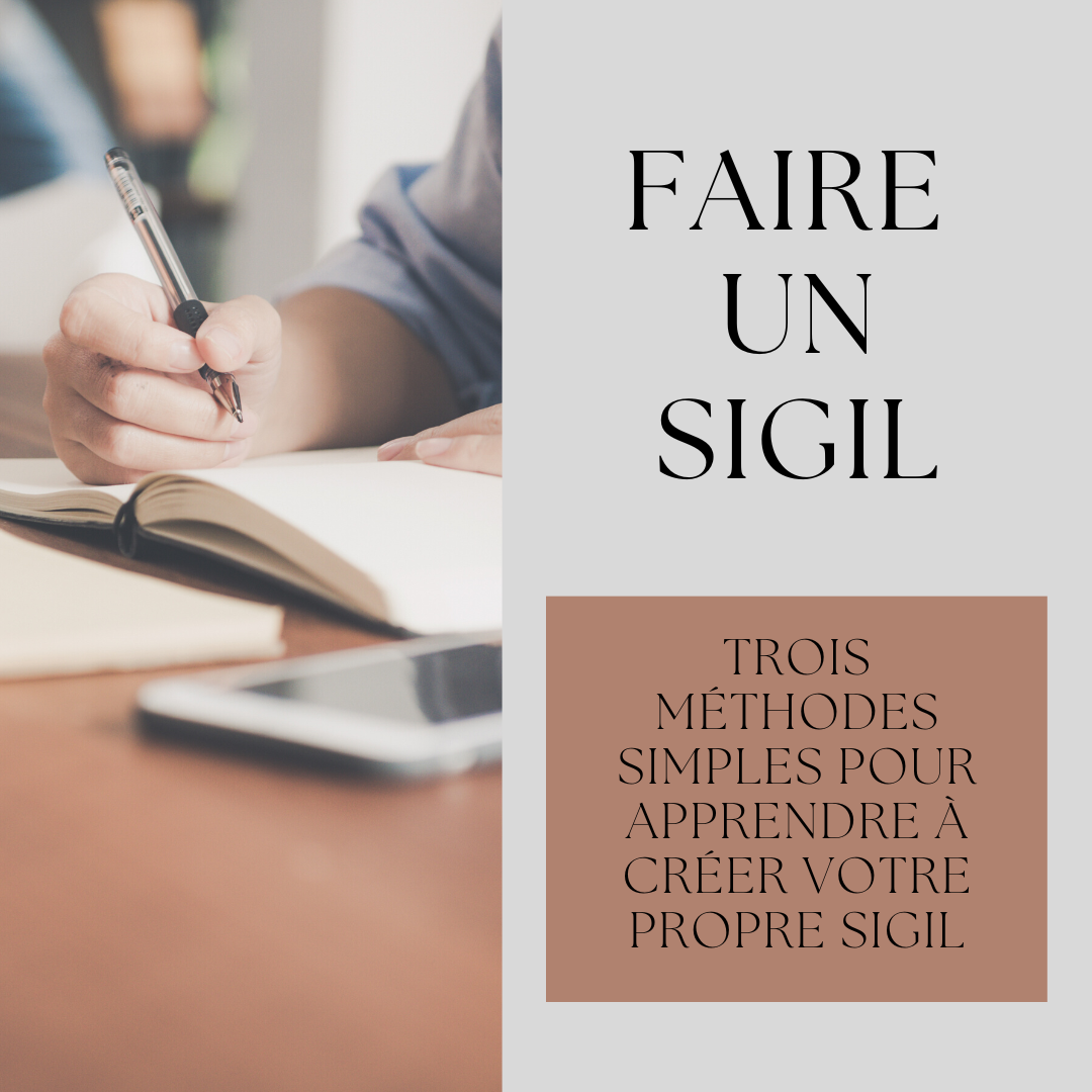 Faire un Sigil – L'atelier de June